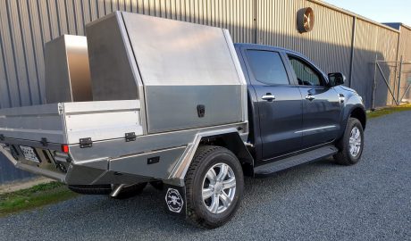 Custom built aluminium ute service bodies - Land Pirates, Whangarei NZ