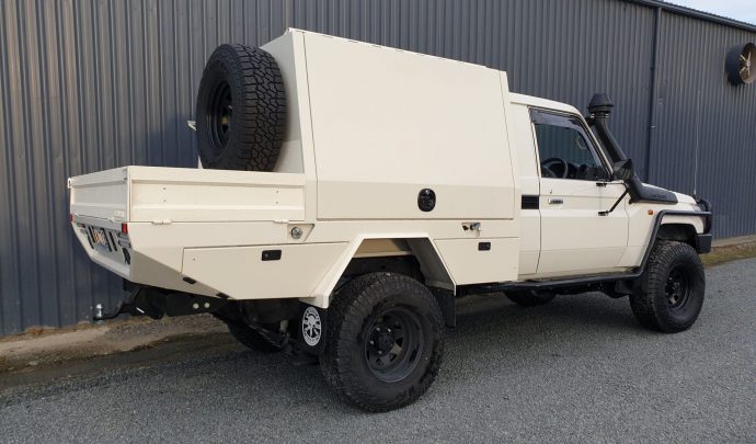 Custom built aluminium ute service bodies - Land Pirates, Whangarei NZ