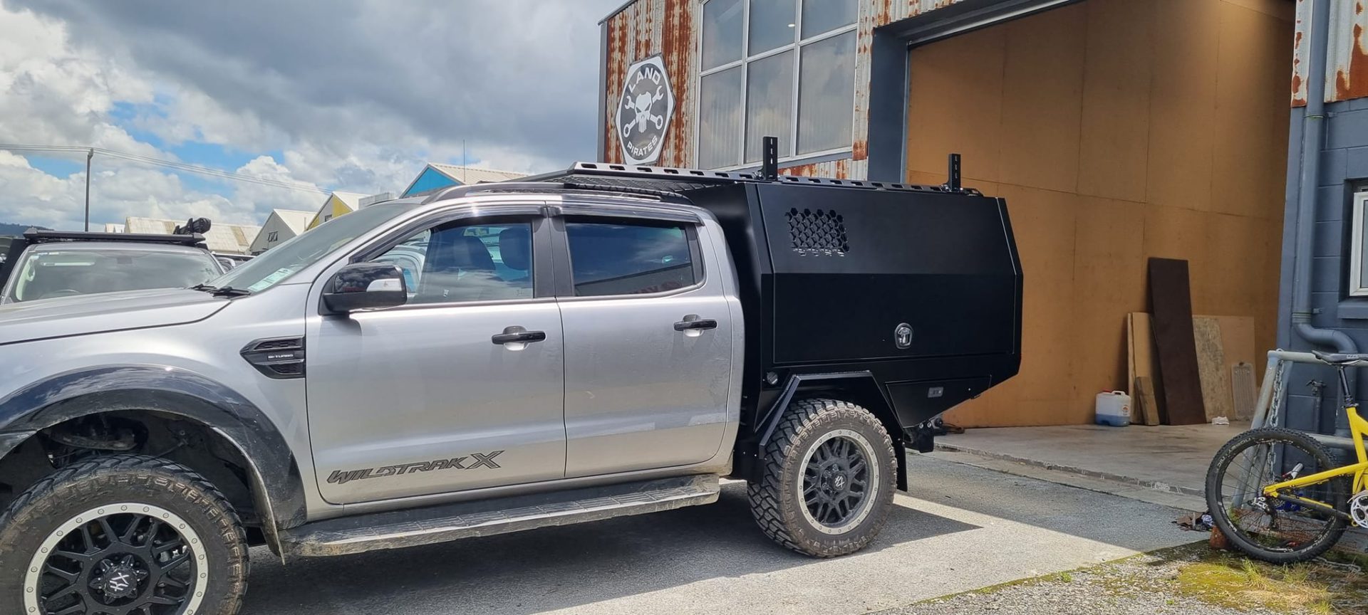 Ford Ranger Custom Integrated 3 Door combined with Dog box. - Land Pirates