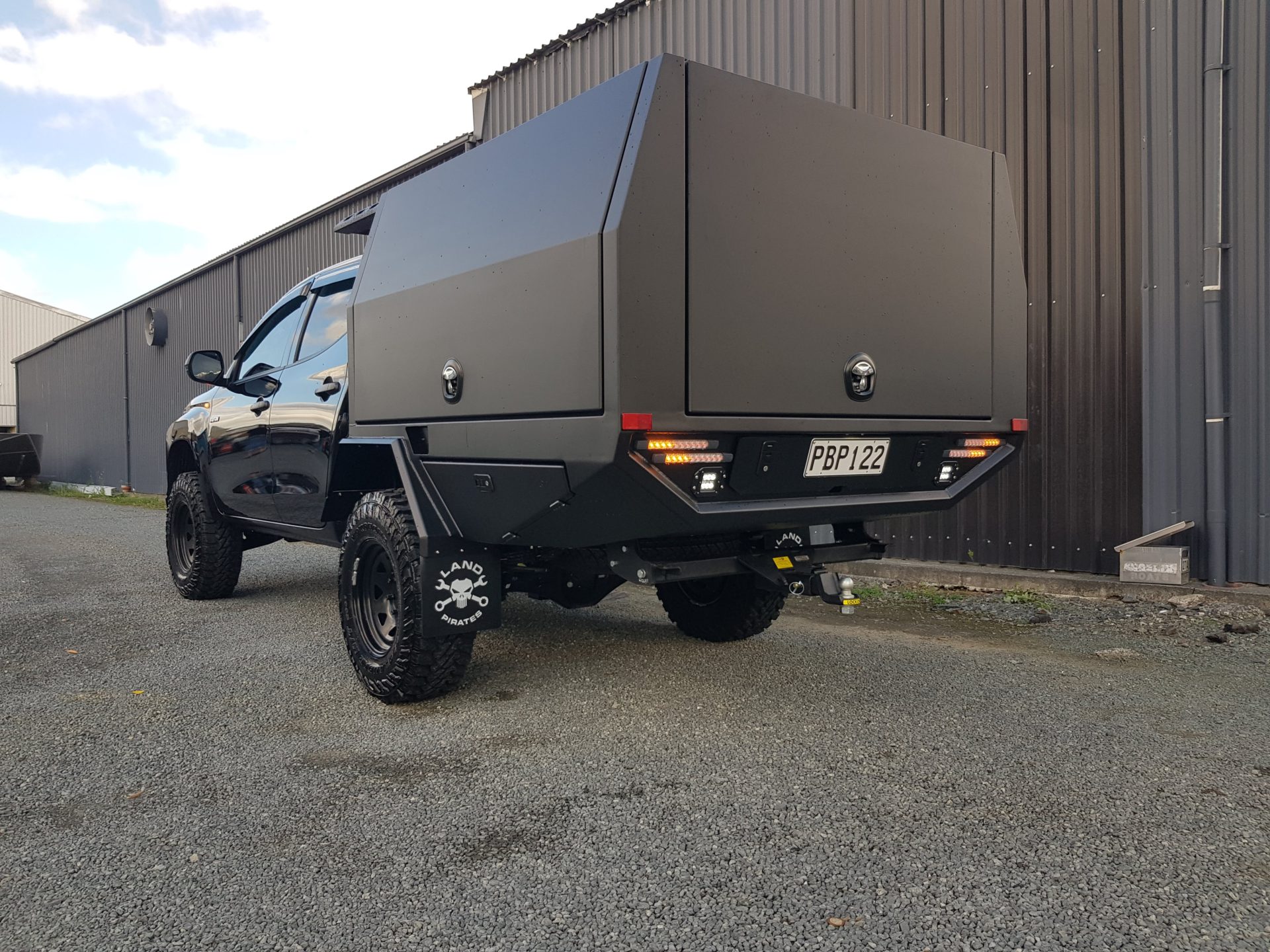 Custom built aluminium ute service bodies - Land Pirates, Whangarei NZ