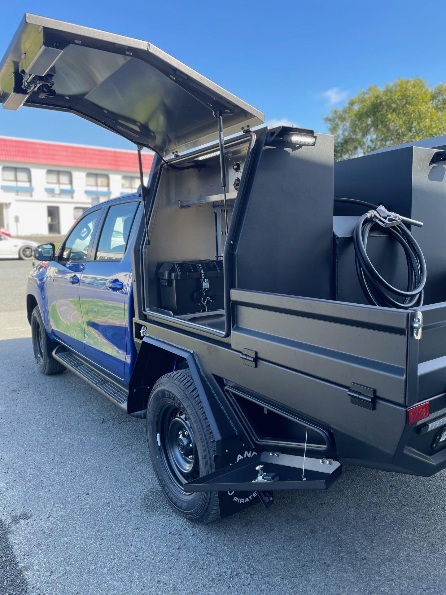 2023 Toyota Hilux Cust tray twin tool boxes - Land Pirates